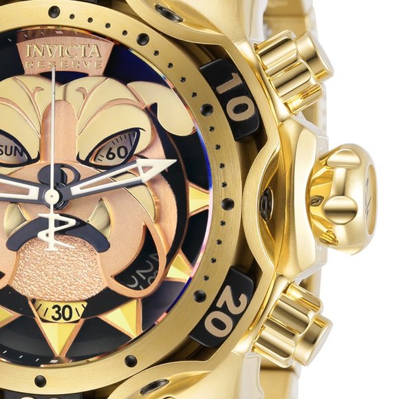Invicta | Accessories | Invicta Reserve Venom Bull Dog Swiss Quartz ...